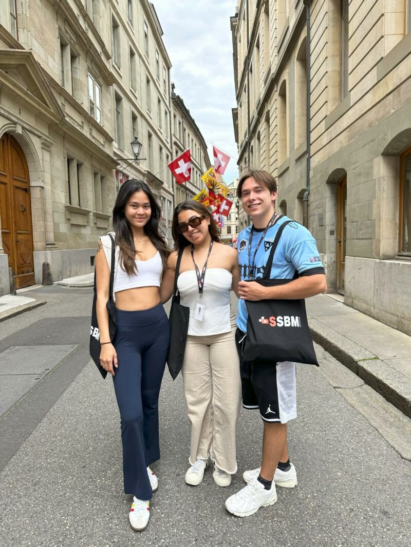 SSBM Geneva Students Experience the City of Geneva - Swiss School of Business and Management Geneva