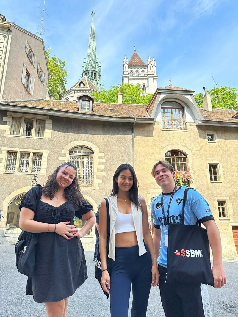 SSBM Geneva Students Experience the City of Geneva - Swiss School of Business and Management Geneva
