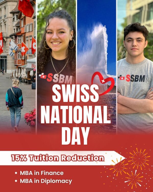 Celebrate Swiss National Day with a Special Offer from SSBM Geneva! - Swiss School of Business ...